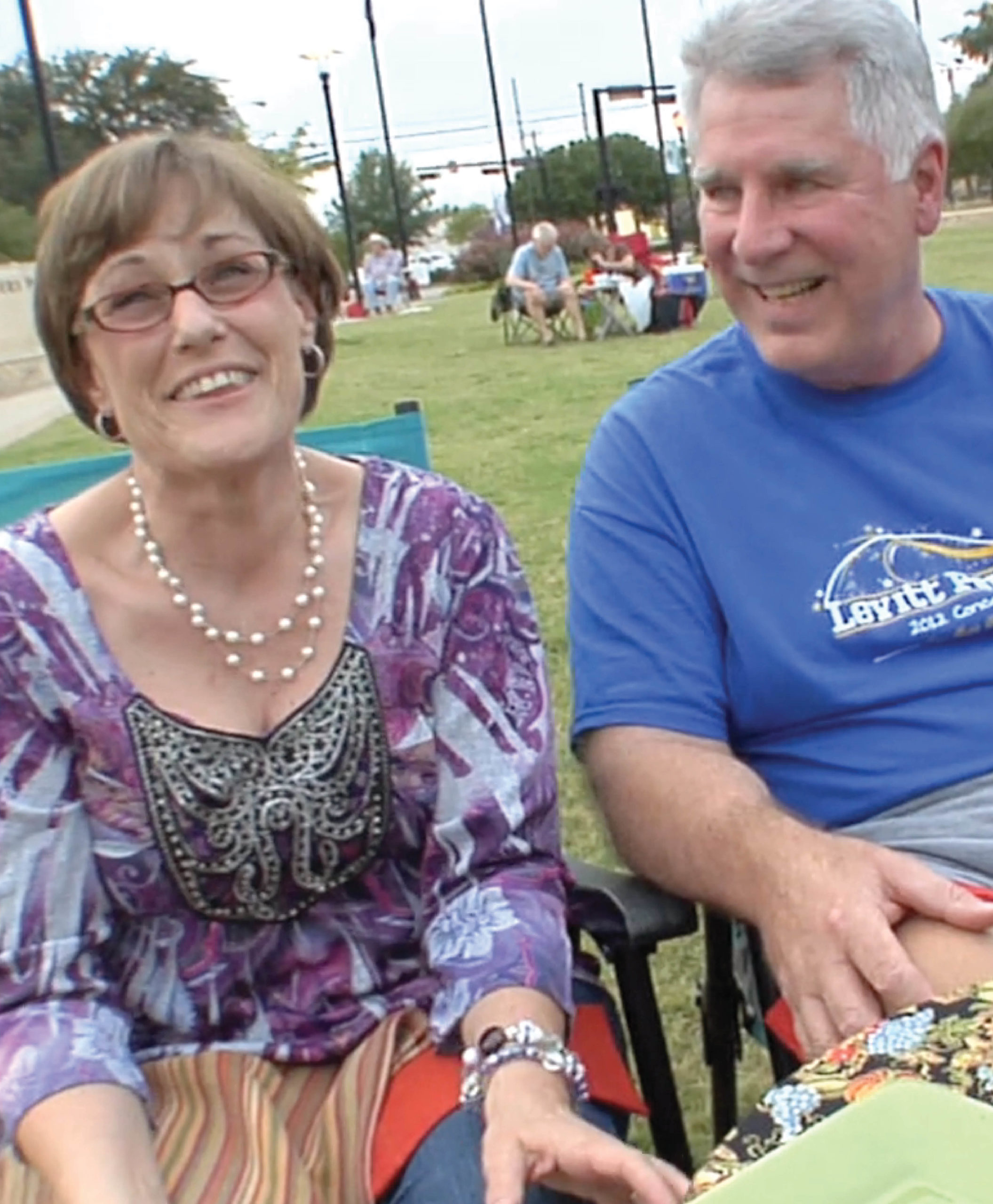 Maggie & Roger Gallenstein Audience Members Levitt Arlington - Levitt